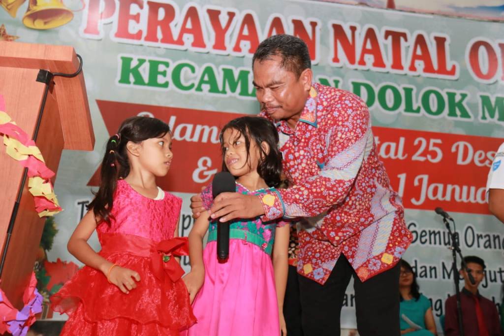 Natal Oikumene Dolok Merawan, Wabup Darma Wijaya Minta Budaya Gotong ...