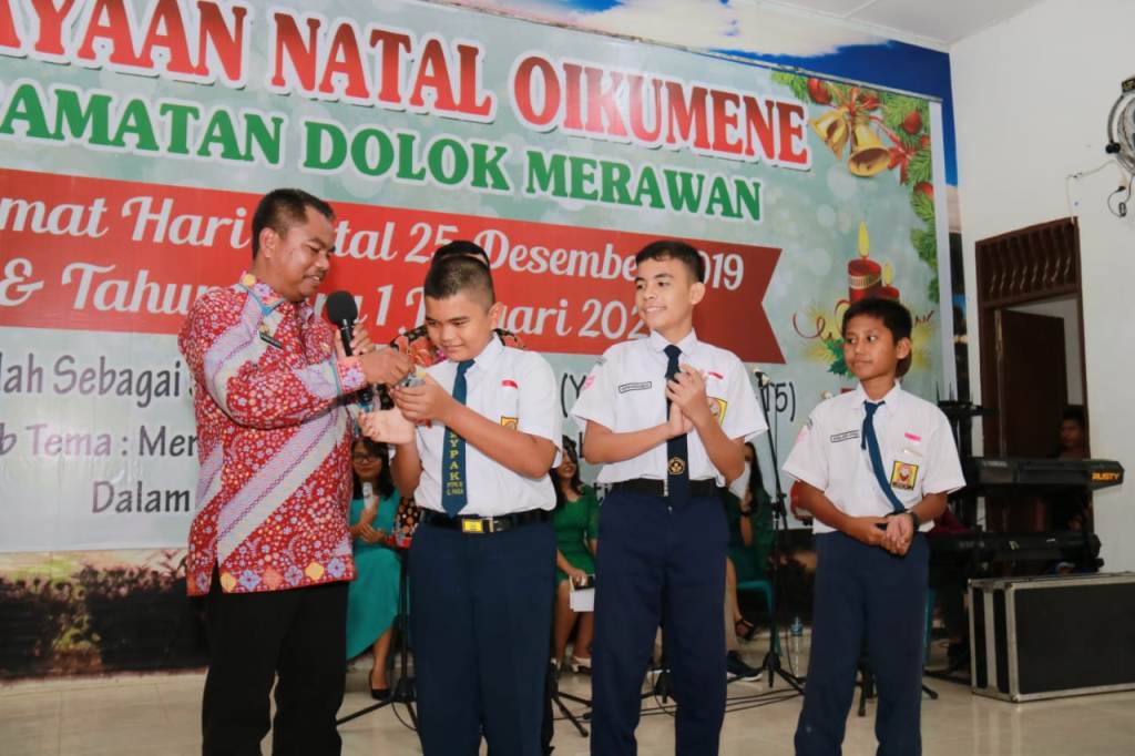 Natal Oikumene Dolok Merawan, Wabup Darma Wijaya Minta Budaya Gotong ...