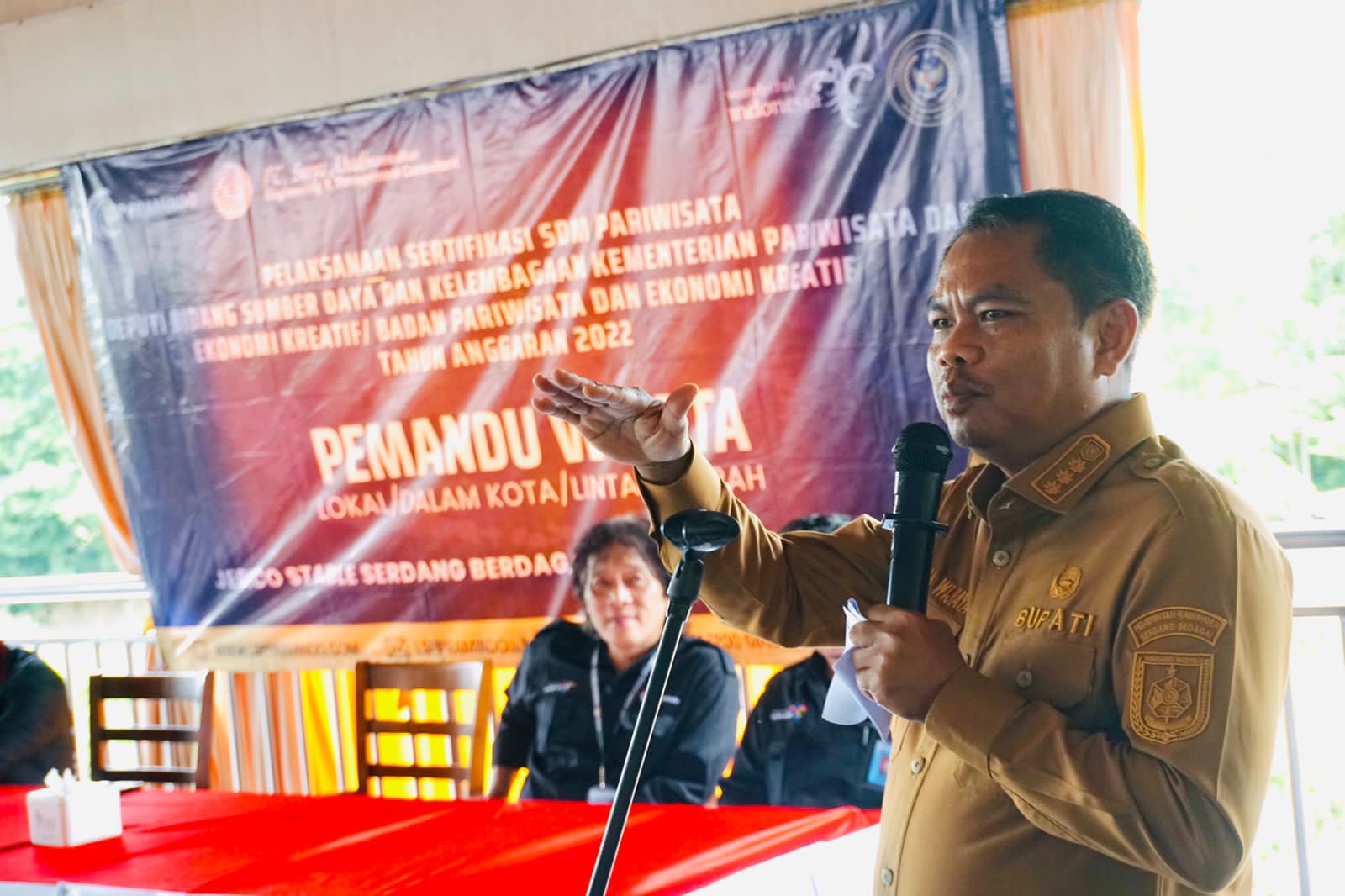 Bupati Darma Wijaya : ” Pramuwisata yang Kompeten Bantu Pemkab Sergai Wujudkan Wisata Maju Terus ...