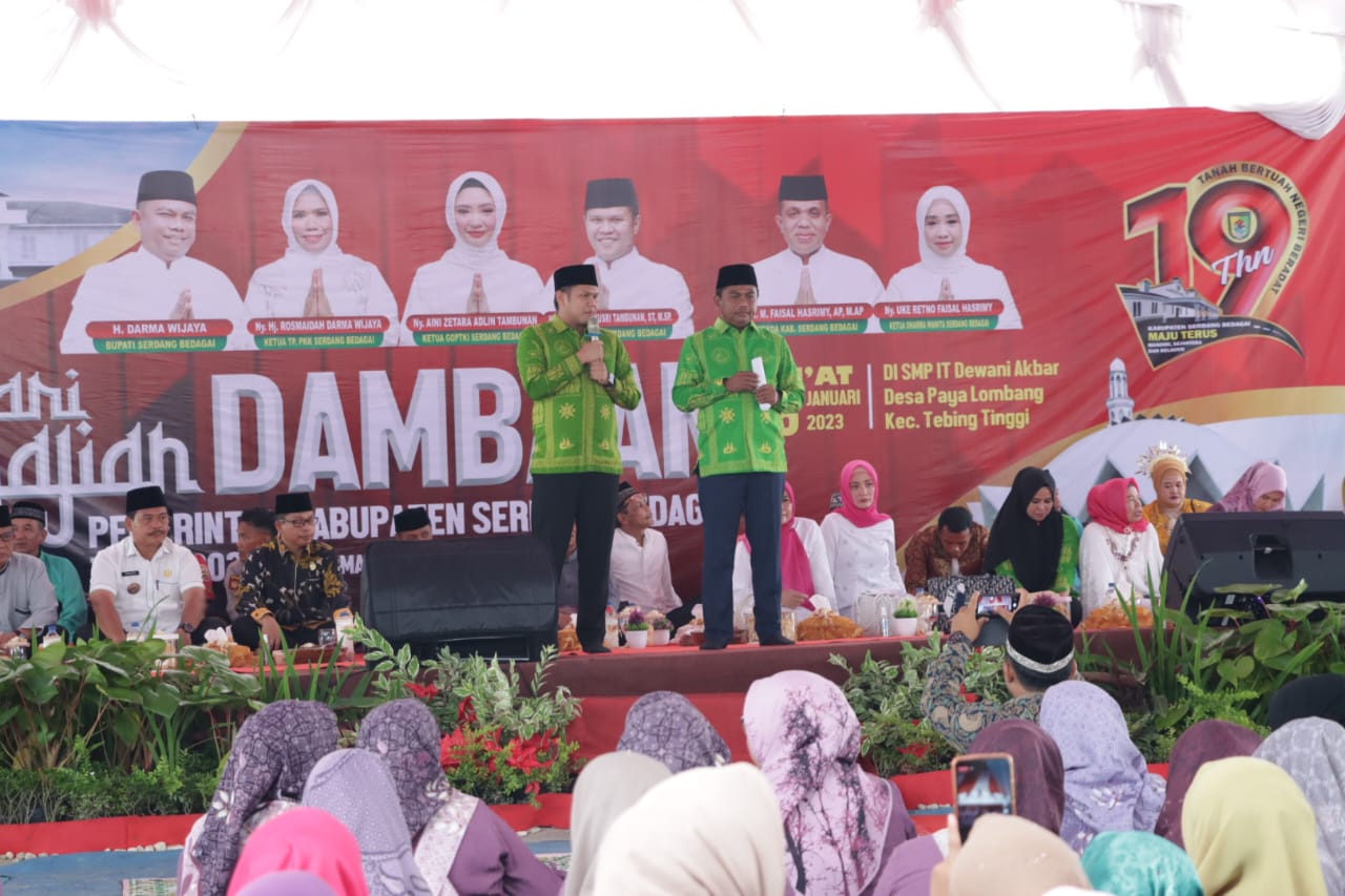 Peresmian Jalan dan Pengajian Dambaan Lengkapi Suasana Hari Jadi ke-19 Kabupaten Sergai – Media ...