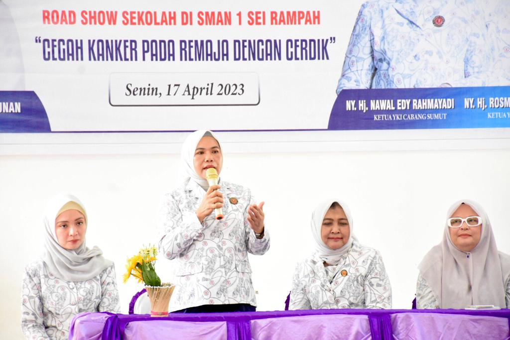 YKI Sergai-Provinsi Sumut Kolaborasi Sosialisasikan Pencegahan Kanker ...